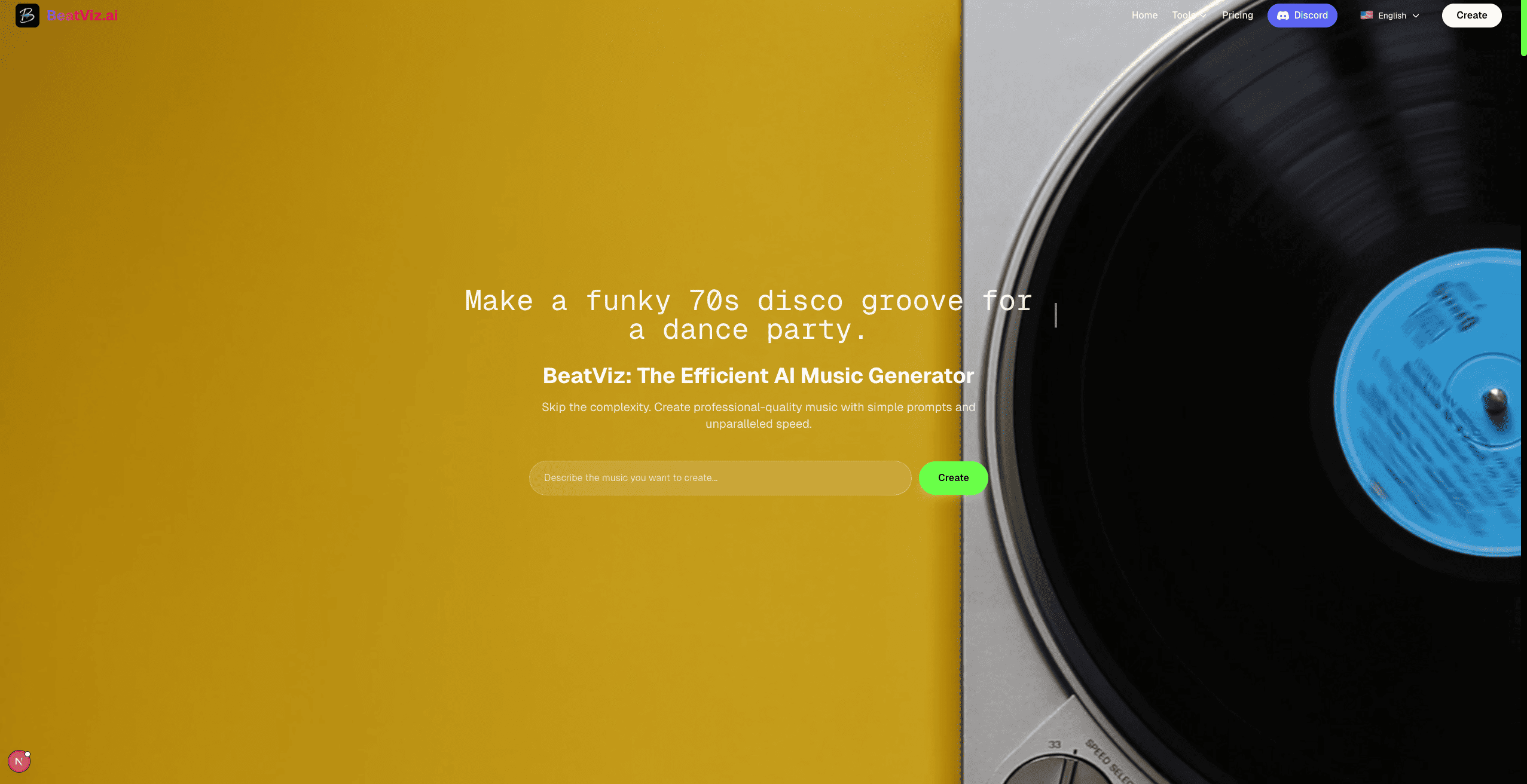 BeatViz | Generador de Música IA & Generador de Canciones IA